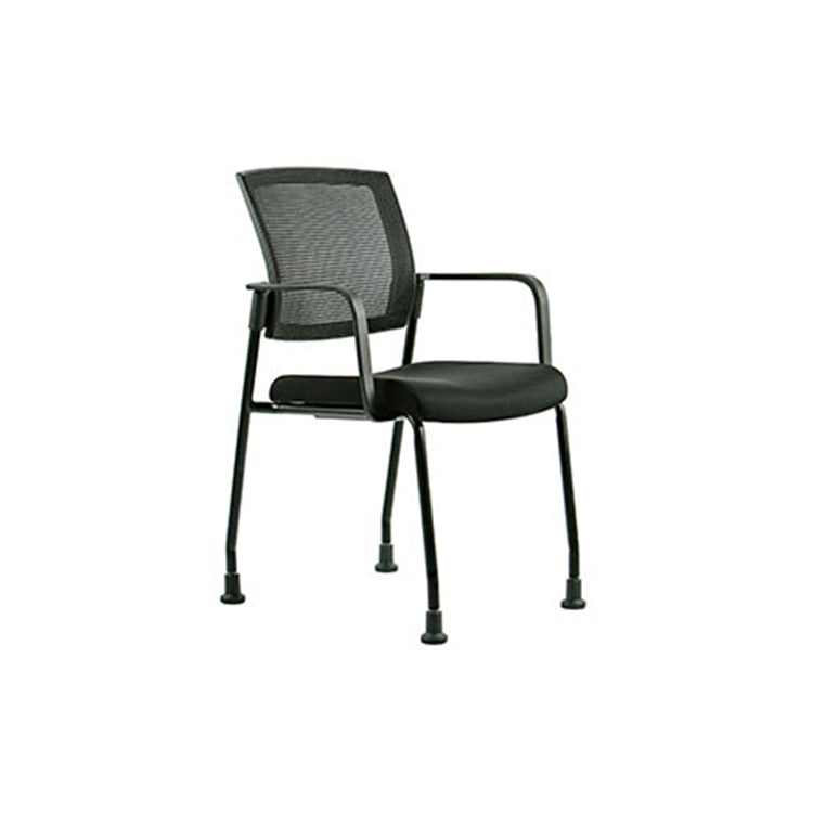 Dune Chair with standard black mesh back, Polyurethane seat